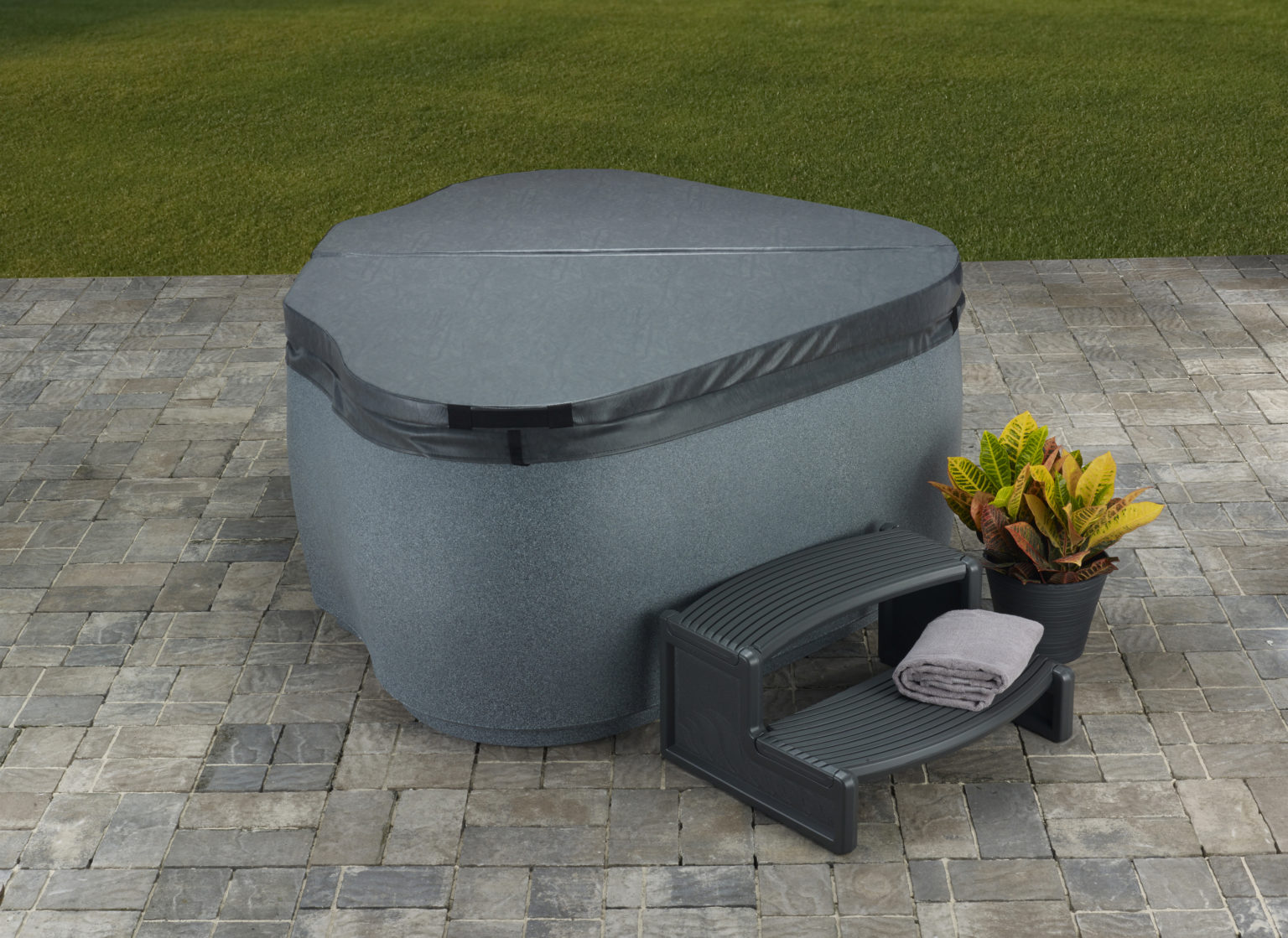 AquaRest Spas Select 300 2-Person Plug and Play with 20 Stainless Jets ...